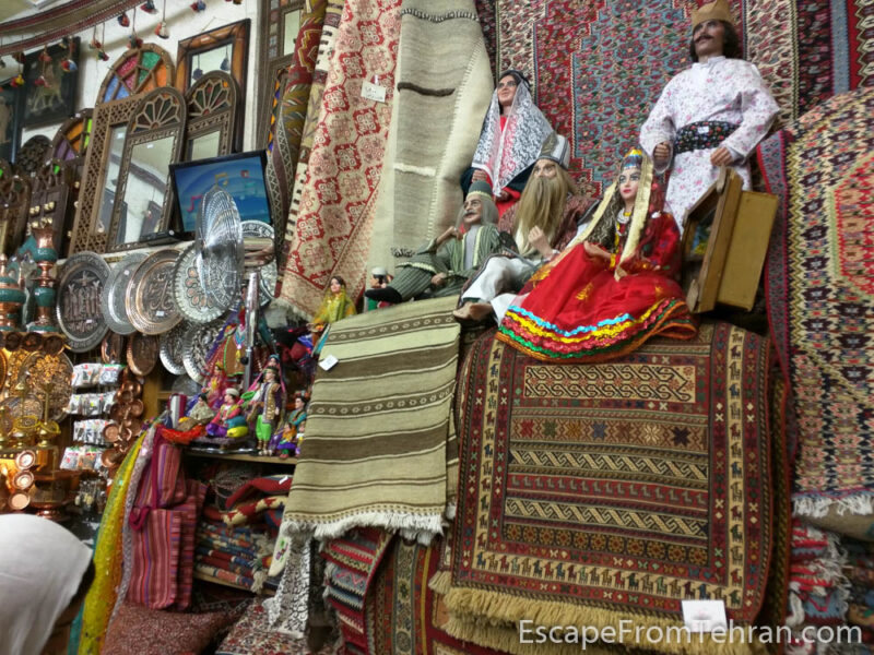 Tajrish Bazaar in North Tehran - Escape from Tehran